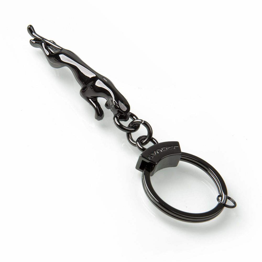 Jaguar | Leaper Keyring - Gun Metal